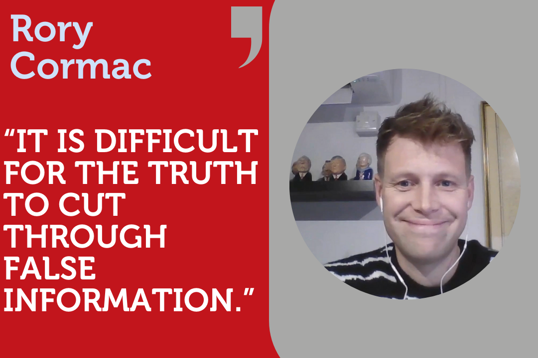 "It is difficult for the truth to cut through false information." In ...